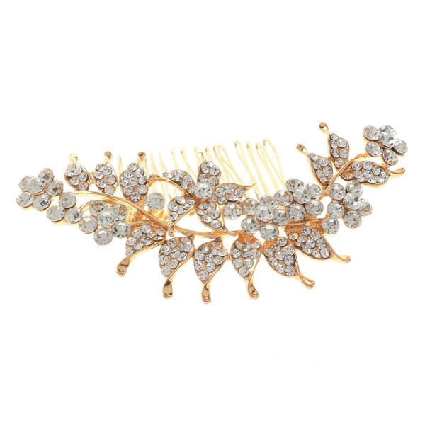 Rhinestone Comb - Etsy