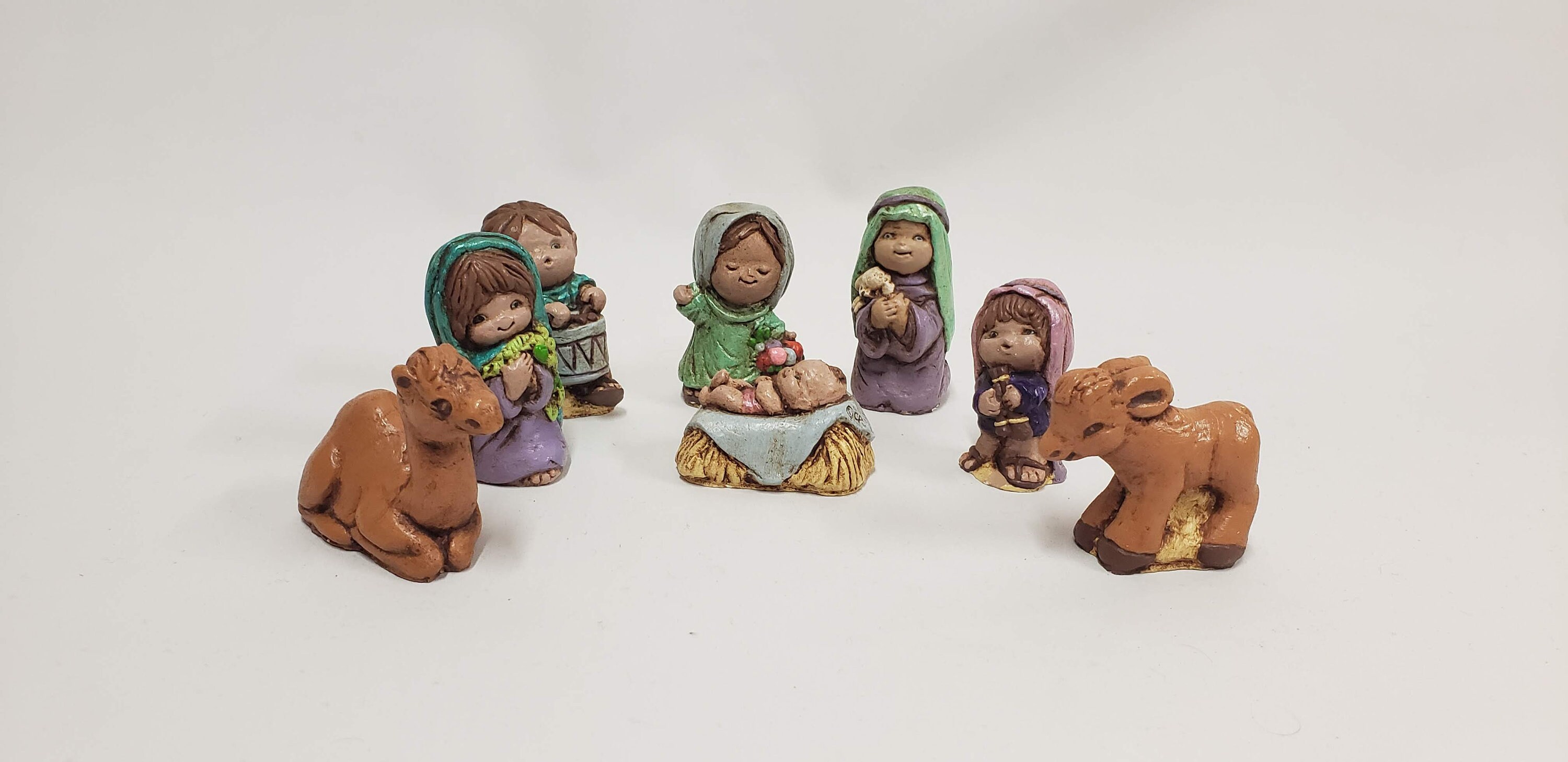 Nativity Set Miniature Nativity Set California Creations - Etsy