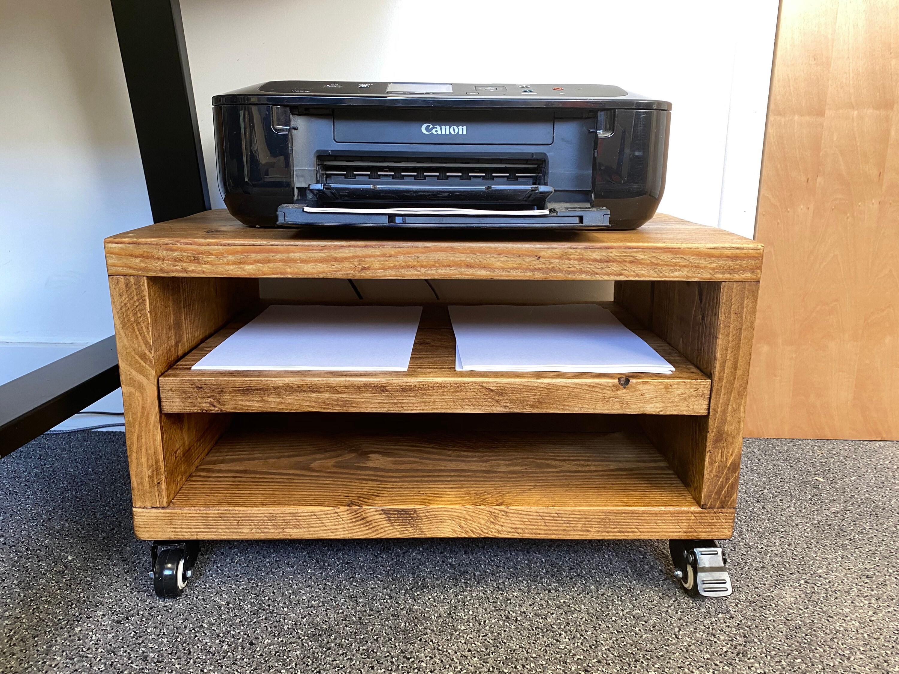 Printer Stand Paper Storage Office Storage Office - Etsy