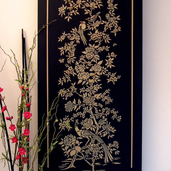 Chinoiserie Stencils - Etsy