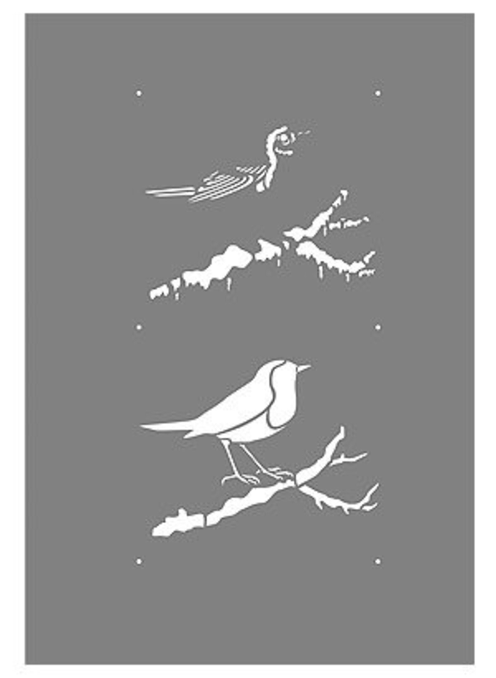 Robin Stencil© - Etsy