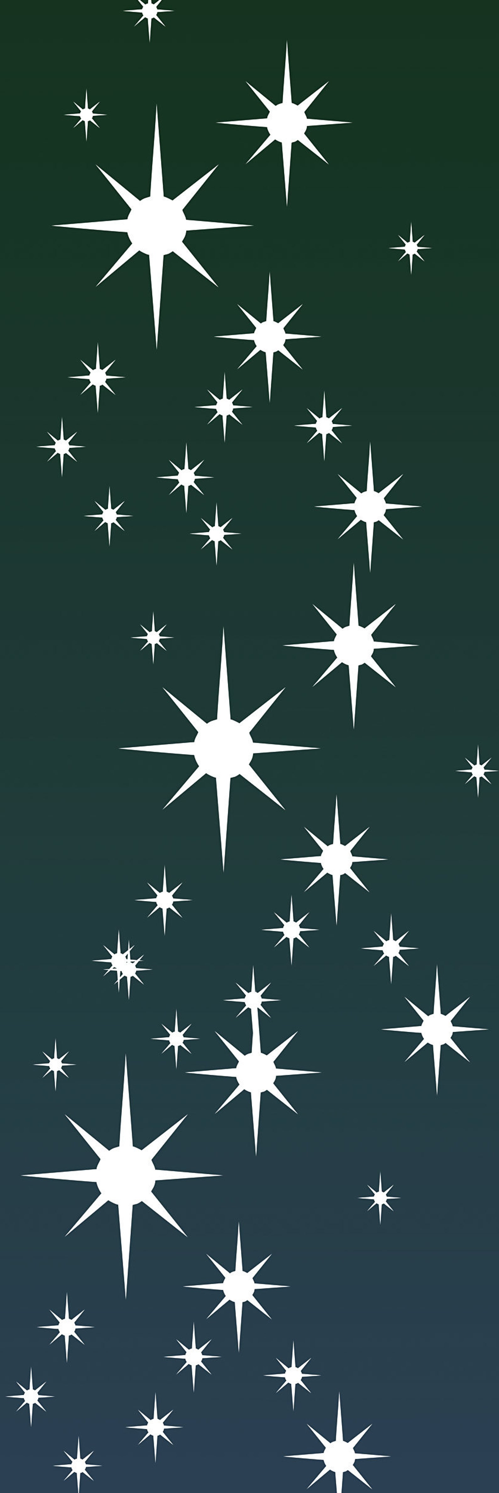 Large Star Cluster Stencil © Etsy