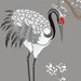 LARGE Crane Stencil © - Etsy