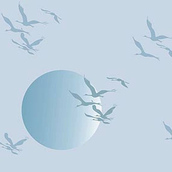 Heron Stencil - Etsy