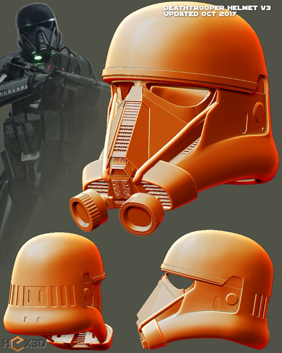 Death Trooper Helmet - Etsy