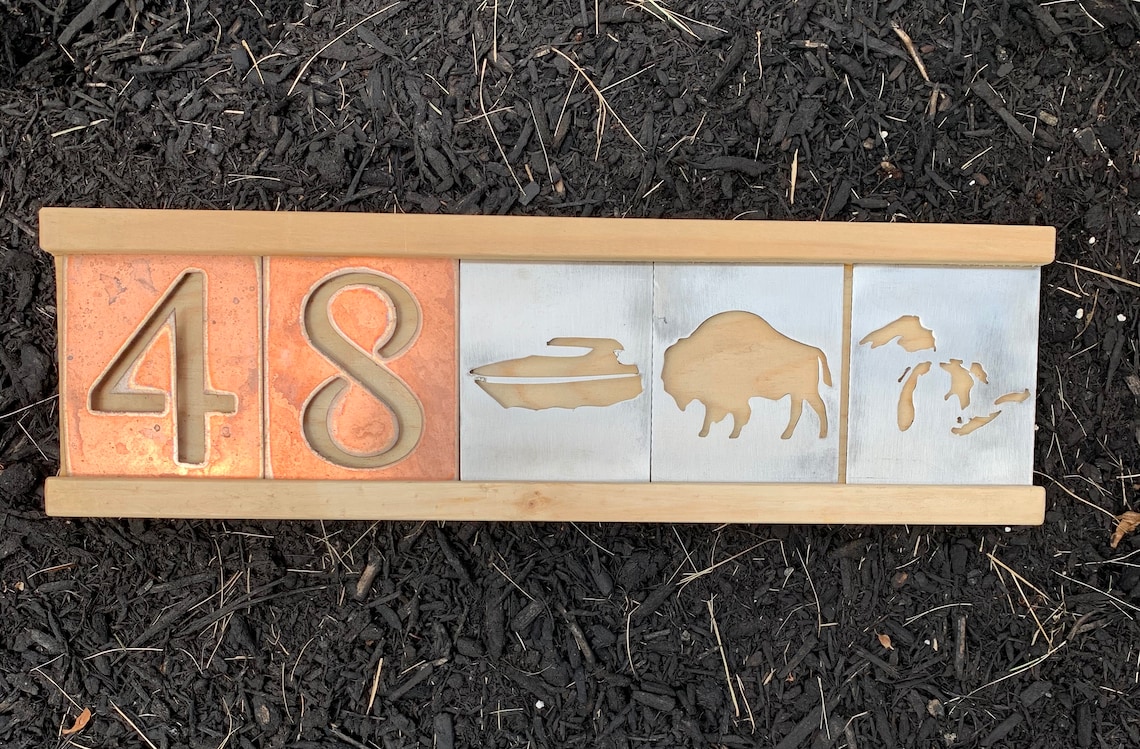 Horizontal Address Signs - Etsy