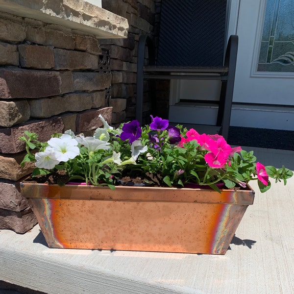 Copper Planter - Etsy