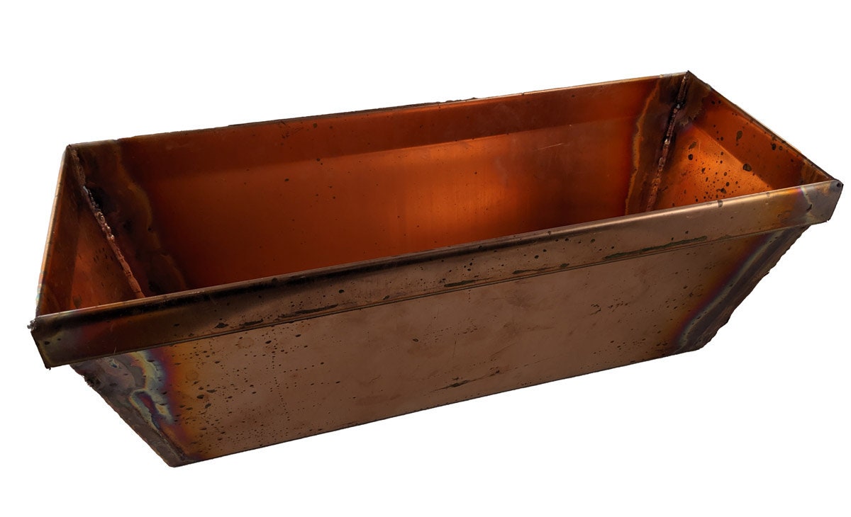 Copper Planter Box - Large - Etsy