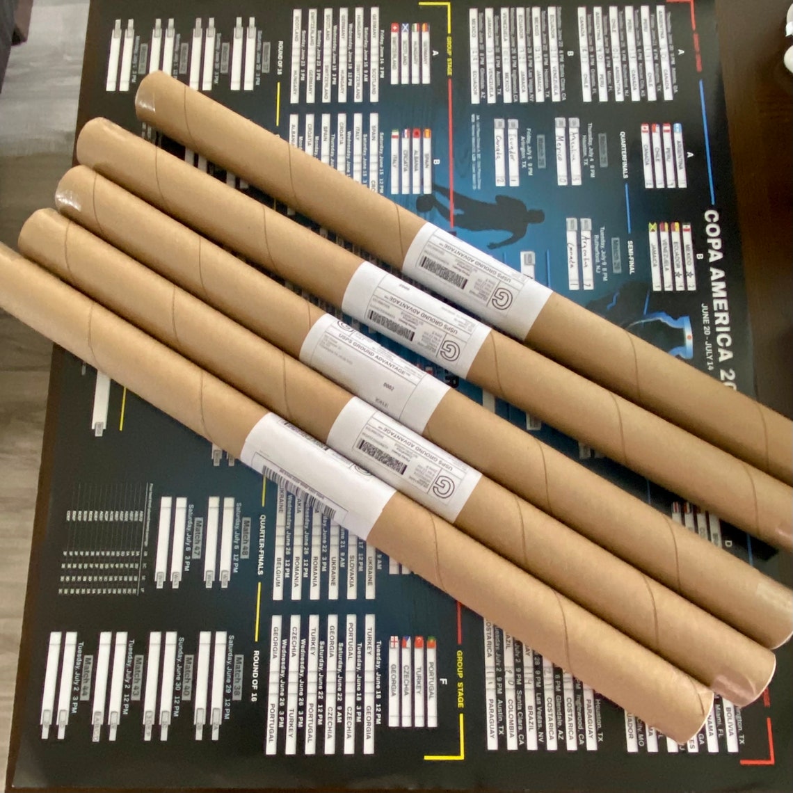 Copa America 2024 & European 2024 Championship Schedule Bracket ...