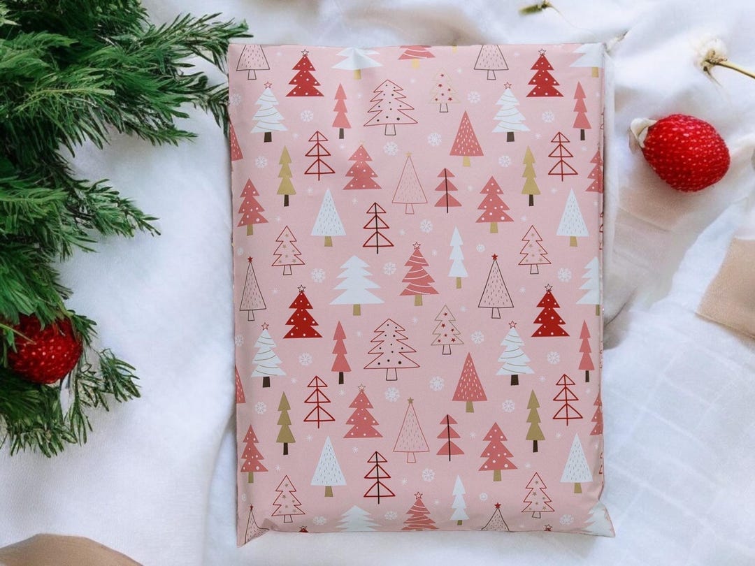 10x13 Christmas Tree Poly Mailers : Self Seal Shipping Bags - Etsy