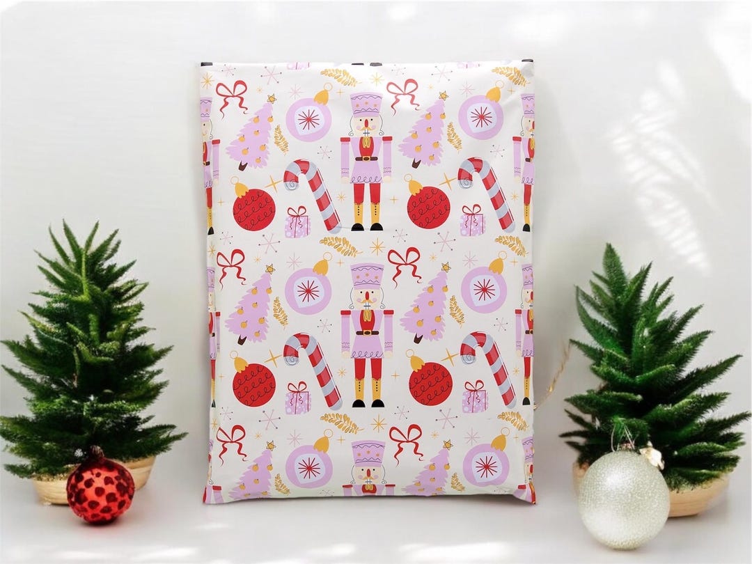 10x13 Nutcracker Christmas Poly Mailers: Self Seal Shipping Bags - Etsy