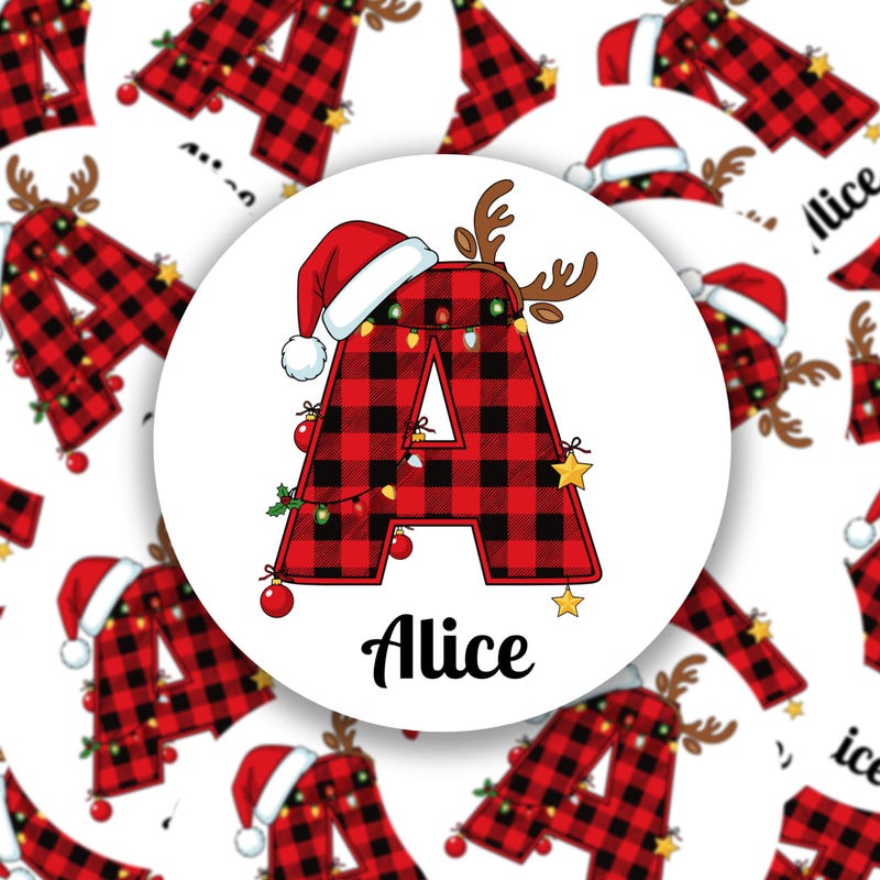 Liam Christmas Stickers - Etsy