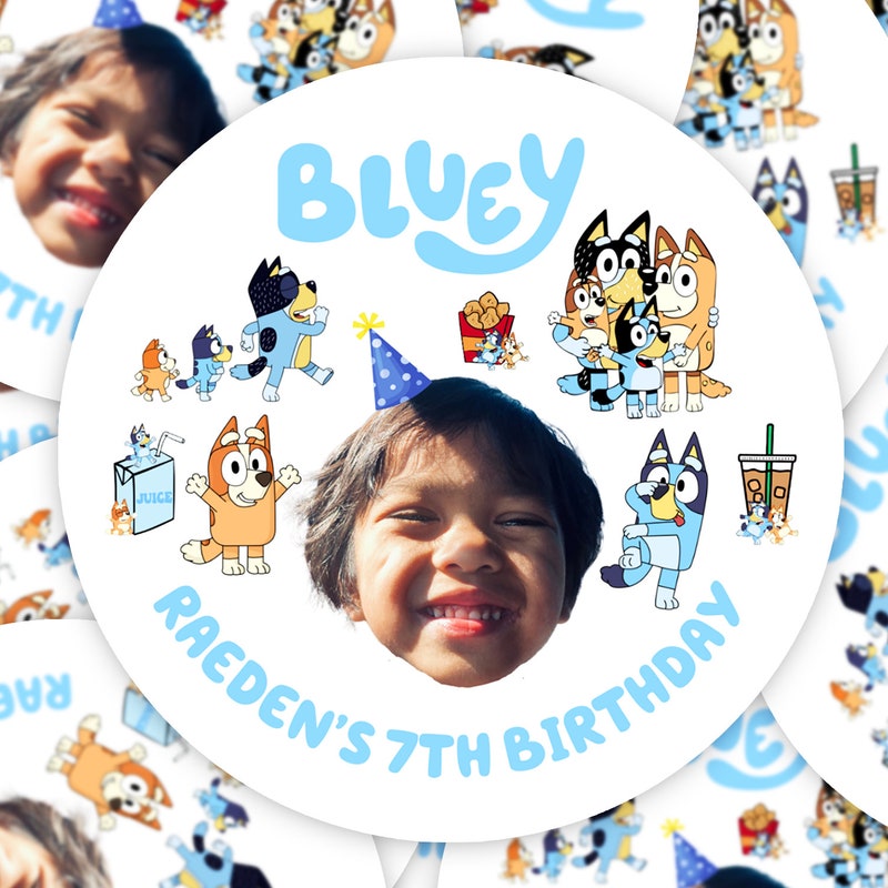 Bluey Stickers - Etsy