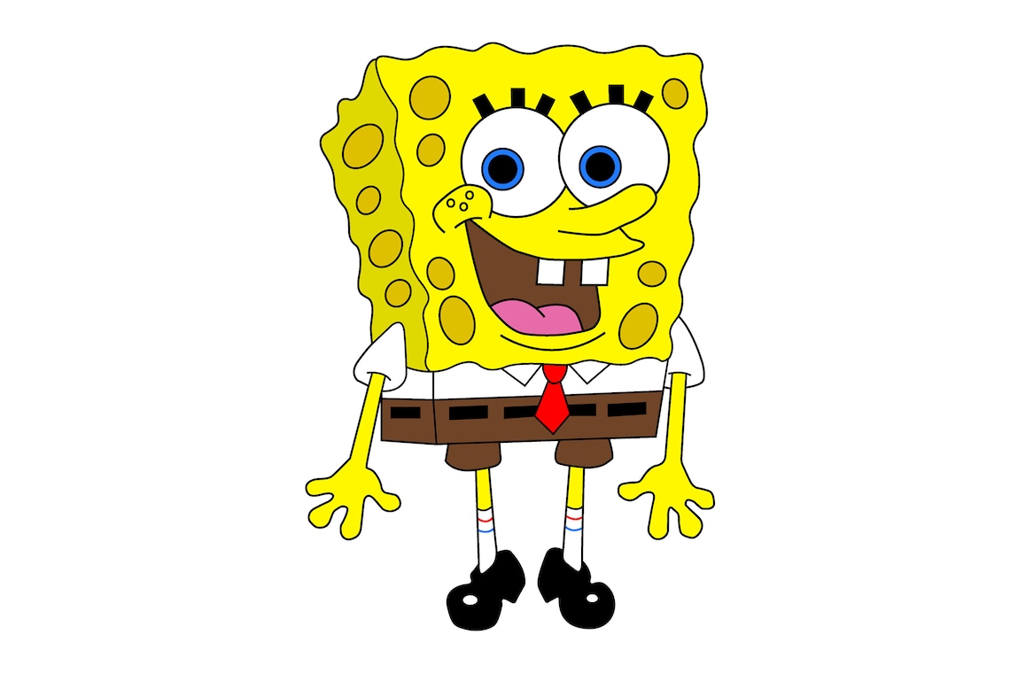 Spongebob SVG Spongebob Cut Files Spongebob Clipart | Etsy