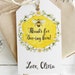 Bee Thank You Tag, Bee Favor Tags, Bee Themed Party, Thanks for Beeing ...