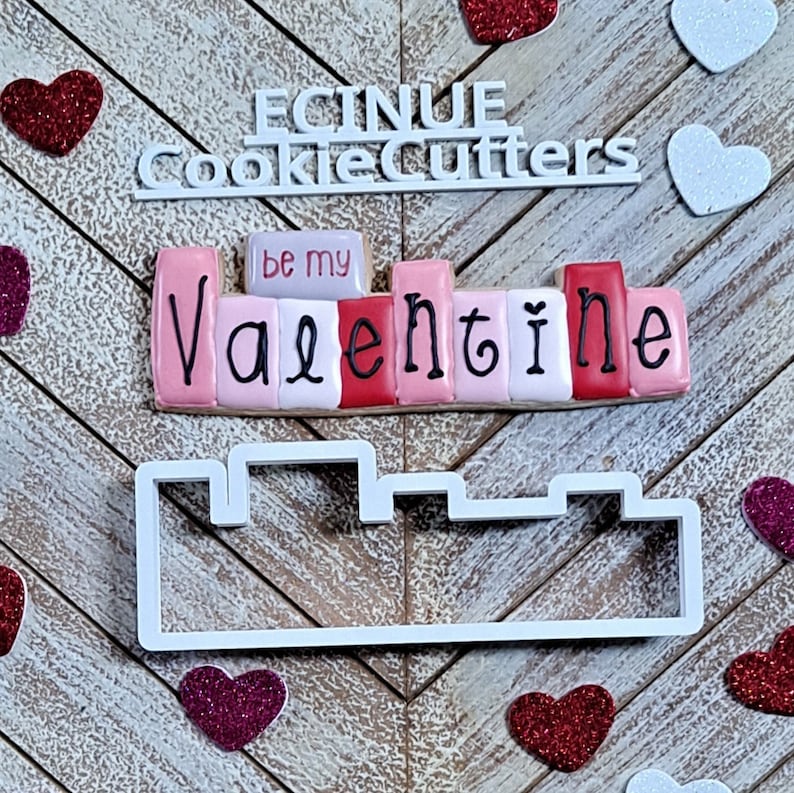 Words Blocks Cookie Cutter - Etsy