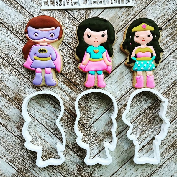 Super Hero Cookie Cutters - Etsy