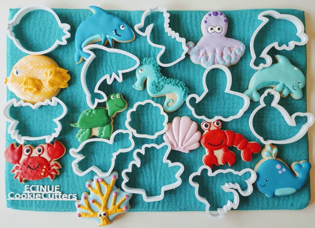 Under the Sea Cookie Cutters - Etsy