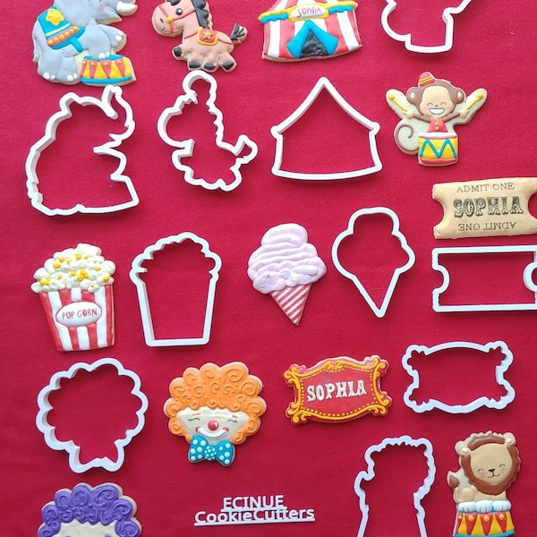 Carnival Themed Cookie Cutter - Etsy