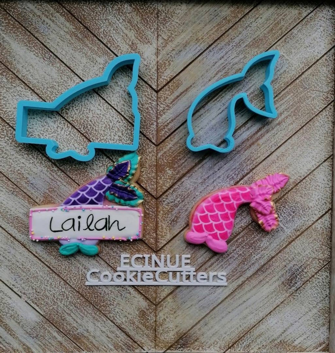 Mermaid Cookie Cutters - Etsy