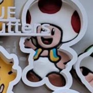 Mario Bros Inspired Cookie Cutters - Etsy