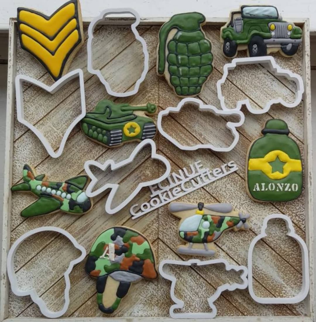 Soldier Gadgets Cookie Cutters - Etsy