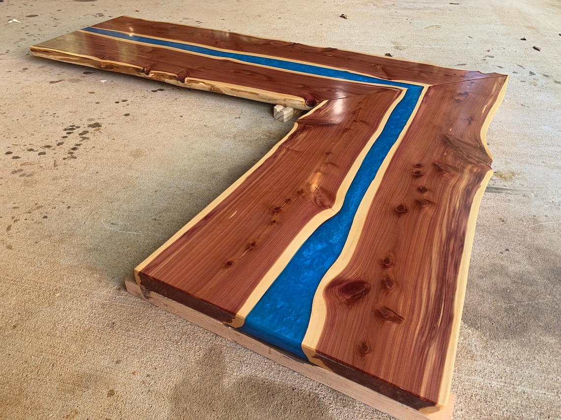Finished Cedar Bar Tops Fully Finished Ready to Install - Etsy