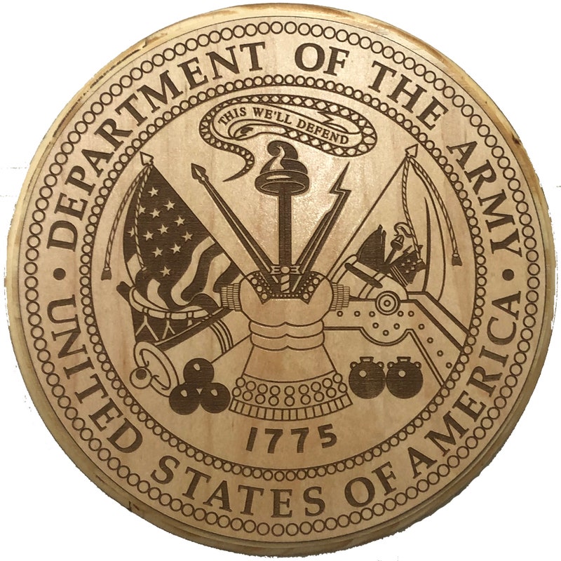 Army Plaque - Etsy