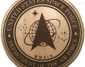 Us Space Force Plaque - Etsy