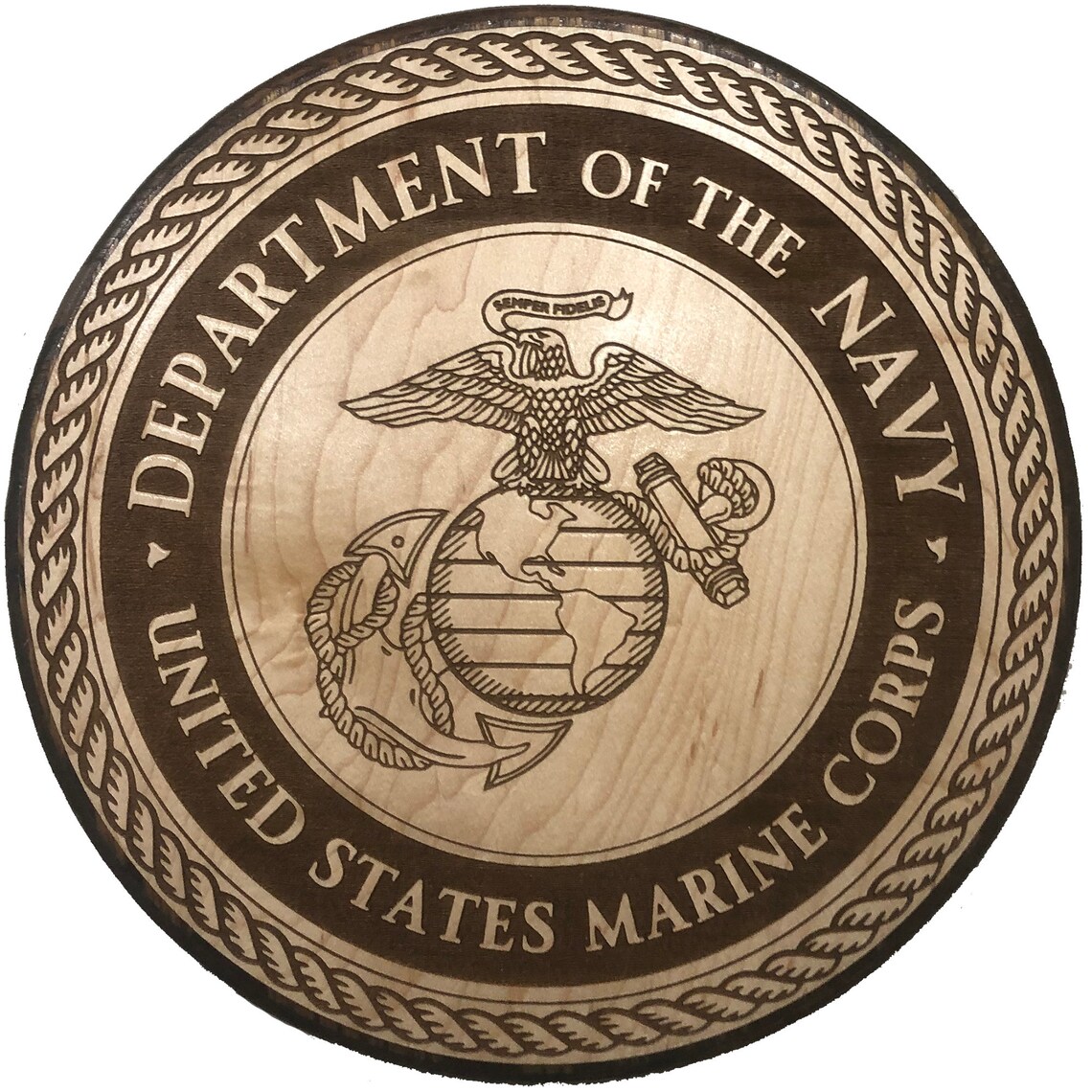 Set of US Military Service Emblems 12 Diameter Laser - Etsy