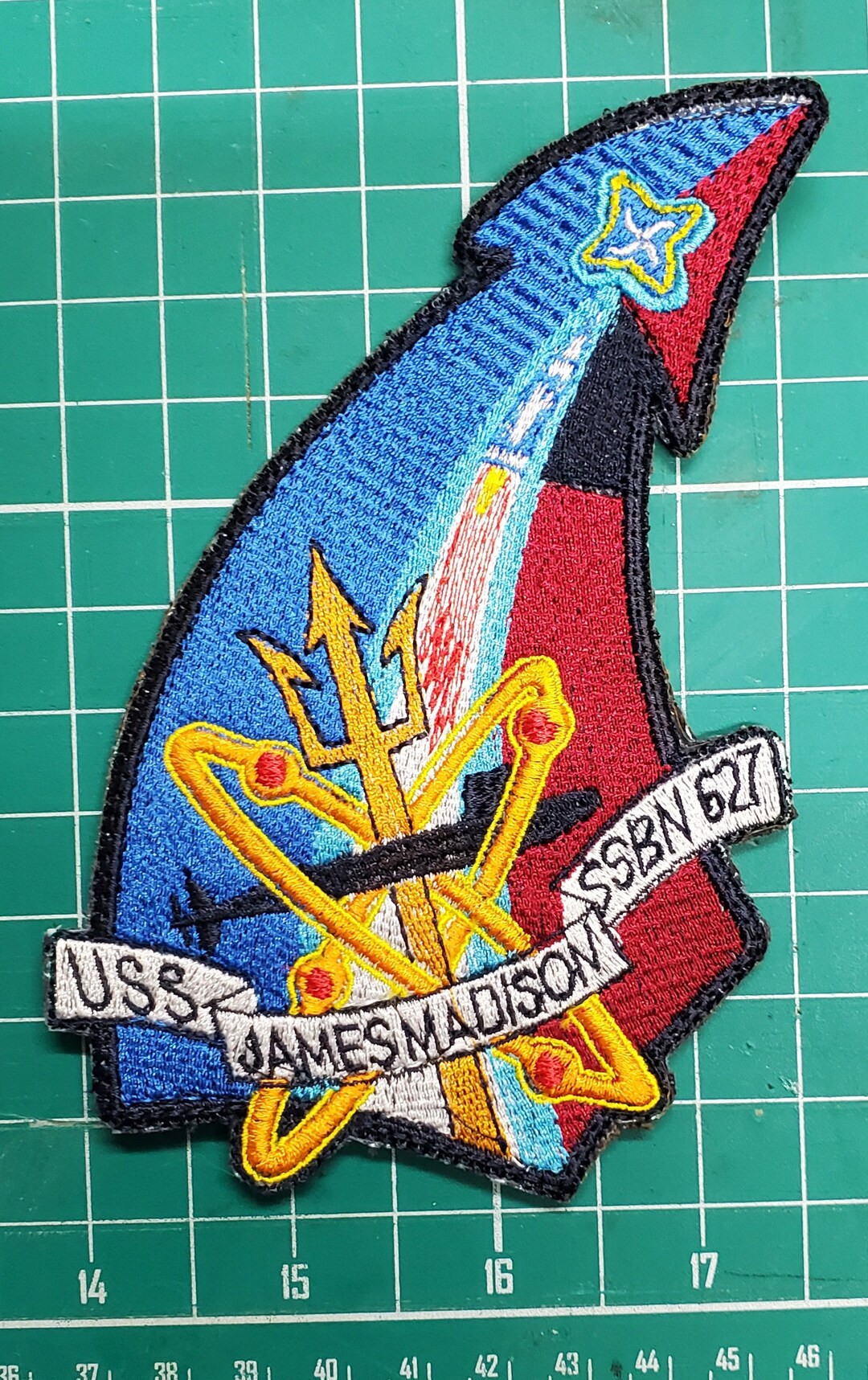 USS James Madison SSBN-627 Ships Patch - Etsy