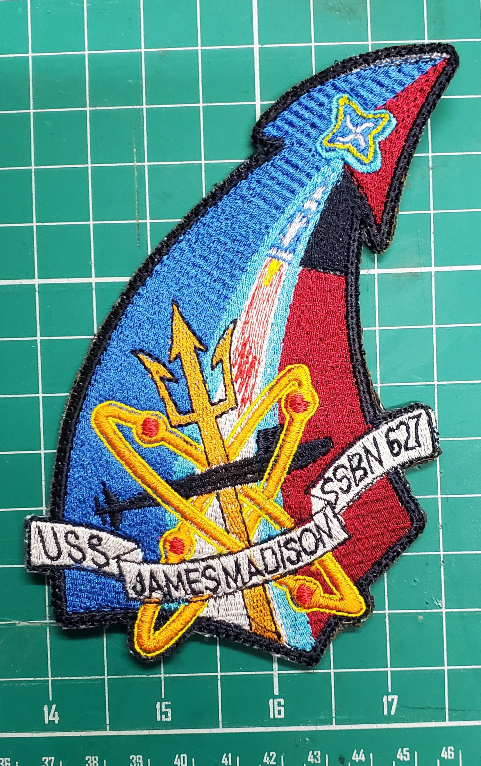USS James Madison SSBN-627 Ships Patch - Etsy