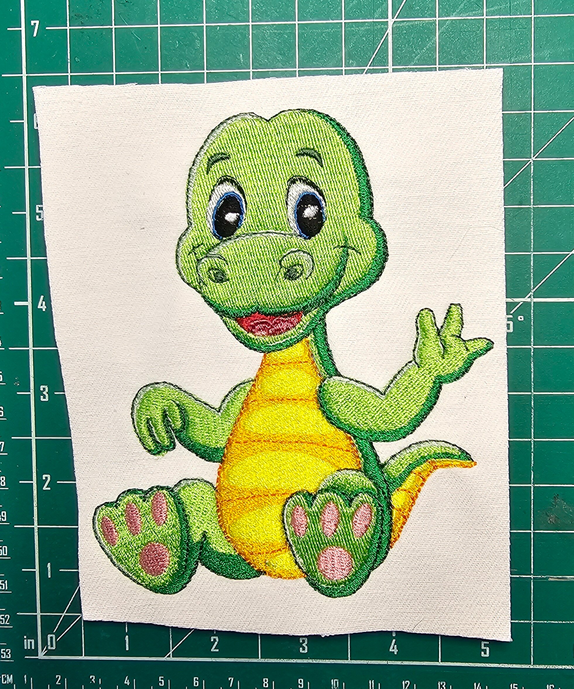 Cute Baby Alligator Embroidery Design File Download (not A Finished ...