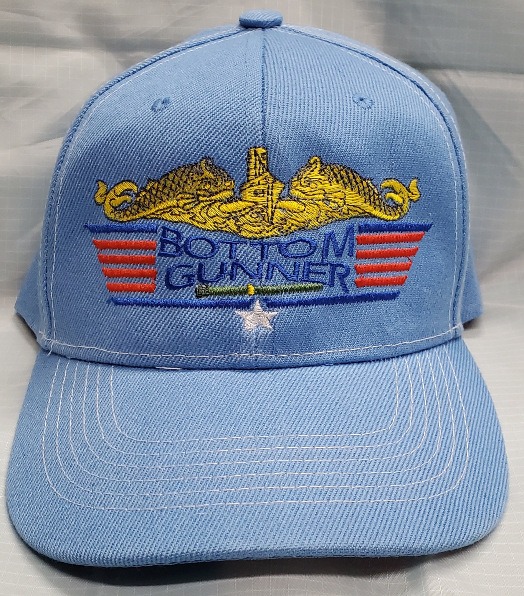 Bottom Gunner Submarine Dolphin Cap Hat - Etsy