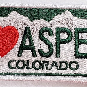 Custom Embroidered State License Plate Patches Free Shipping - Etsy