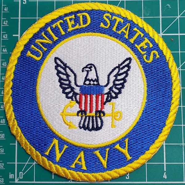 Navy Patch - Etsy
