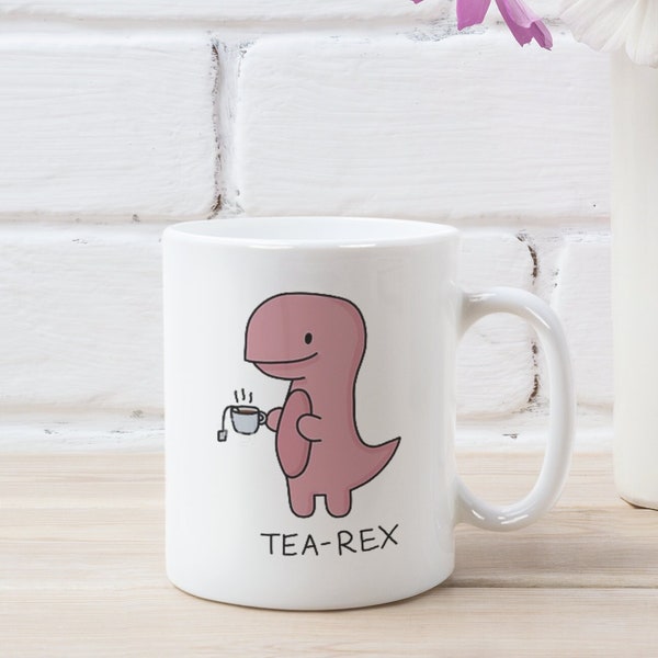 Tea Rex - Etsy