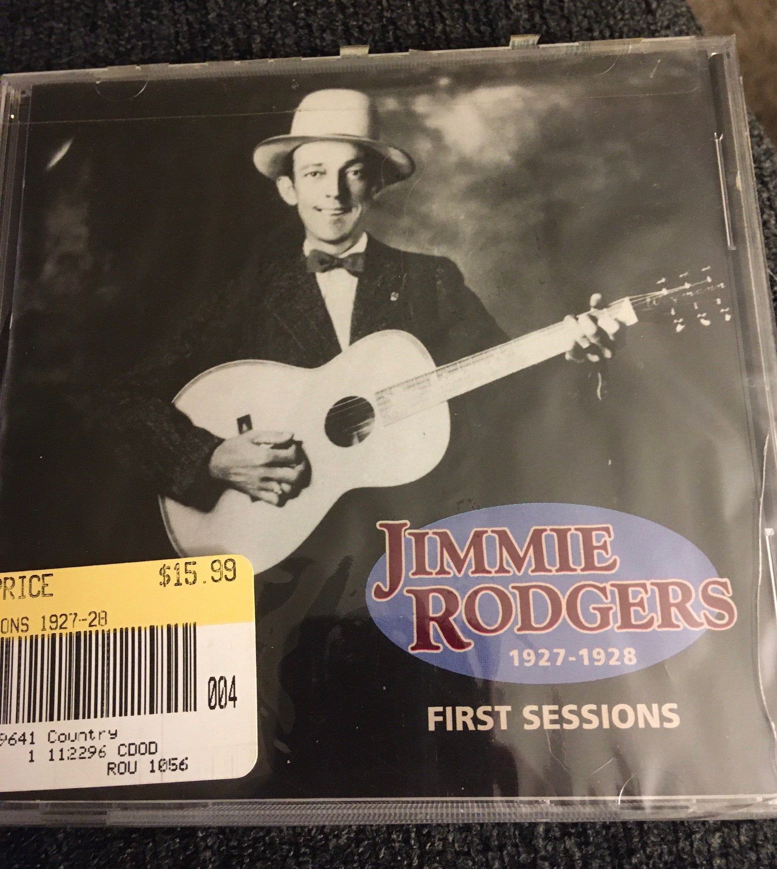 NEW CD Jimmie Rodgers 1927-1928 First Sessions Rounder CD Factory ...