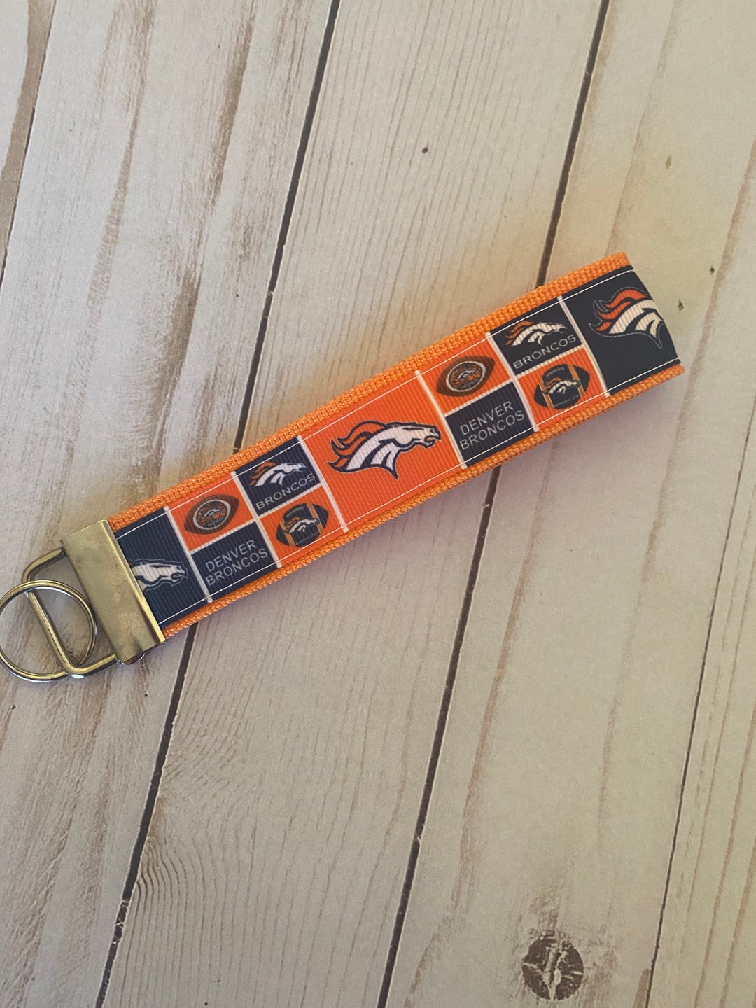 Denver Broncos Inspired 6 Keychain - Etsy