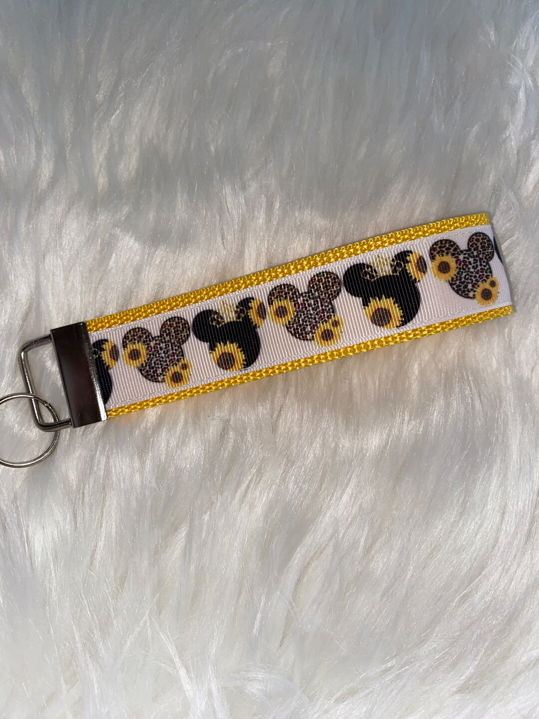 Sunflower Mouse Head Keychain 6” - Etsy