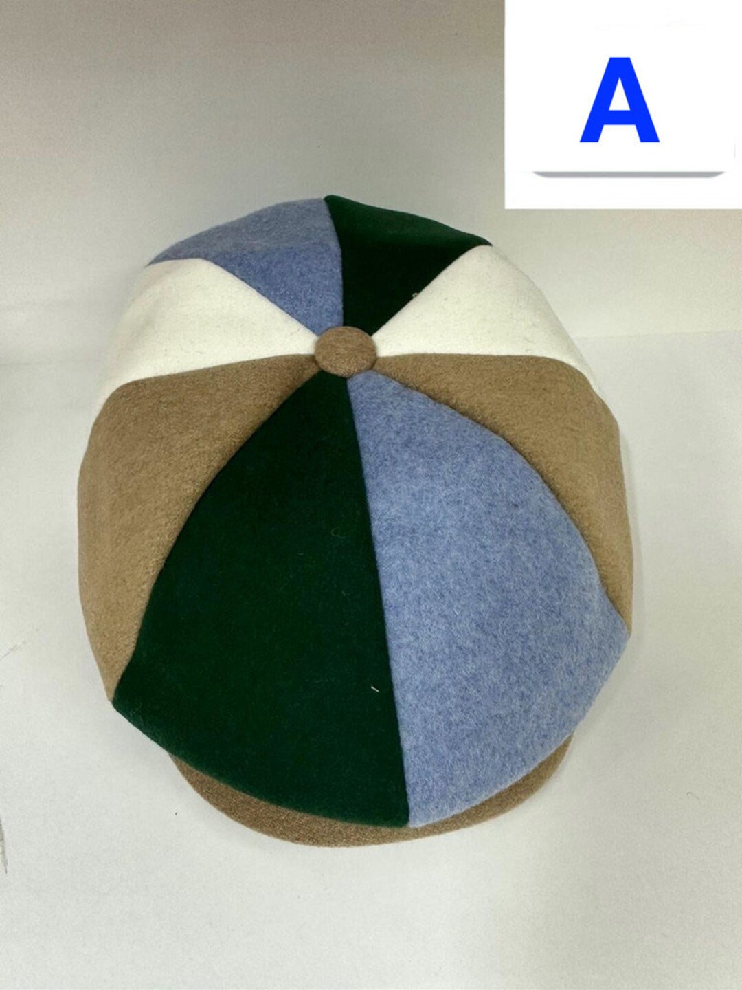 Men's Fashion Hat Groomsman Suit Hat, Gatsby Hat, Paperboy Hat, Wool 8 ...