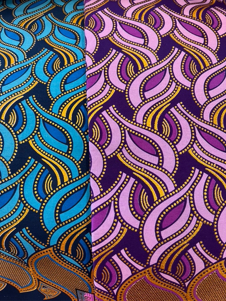 Metallic Purple Fabric by the Yard Abstract Geometric Swirl - Etsy