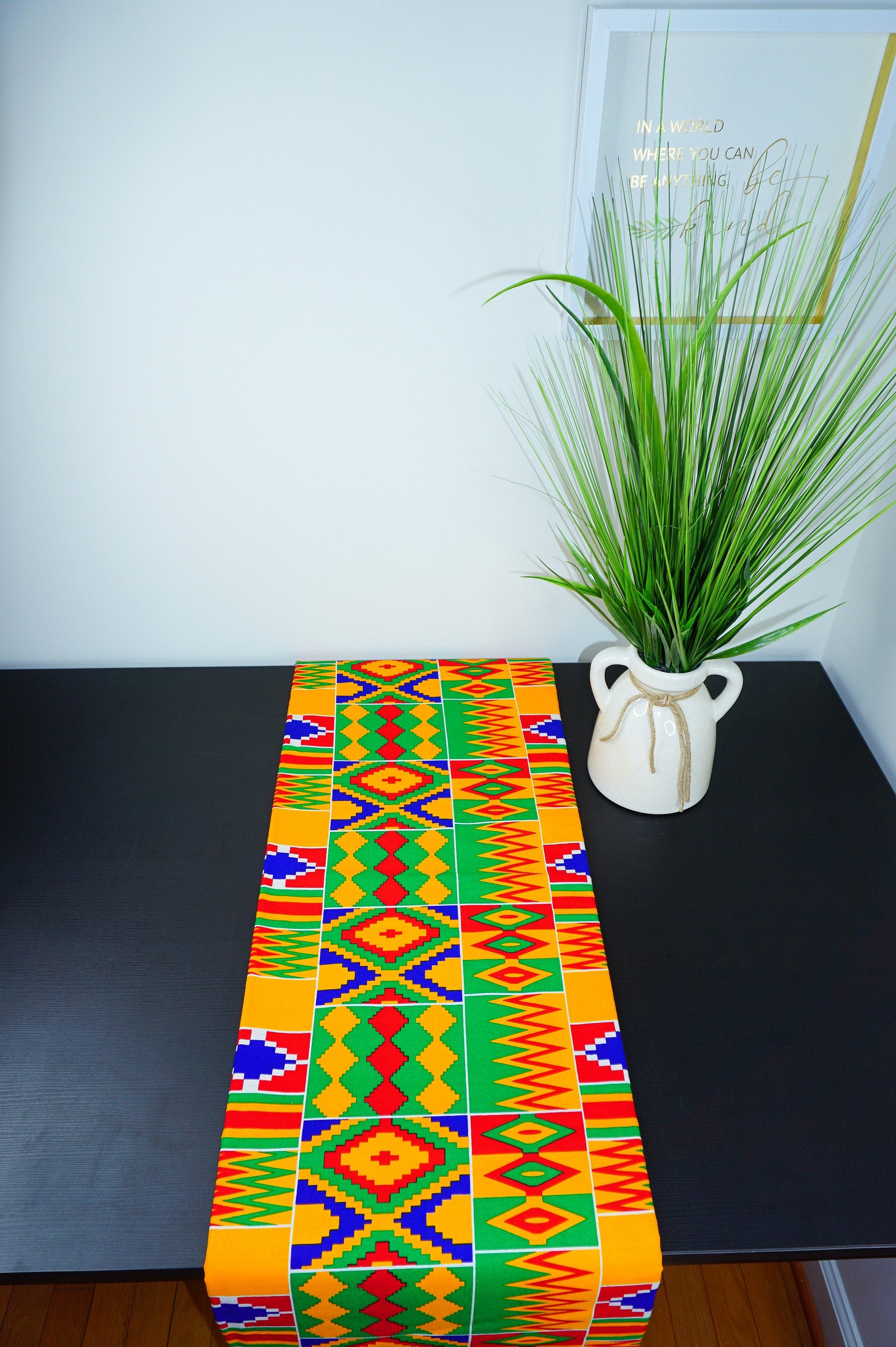 Kente Table Runner African Table Runner Ankara Home Decor - Etsy