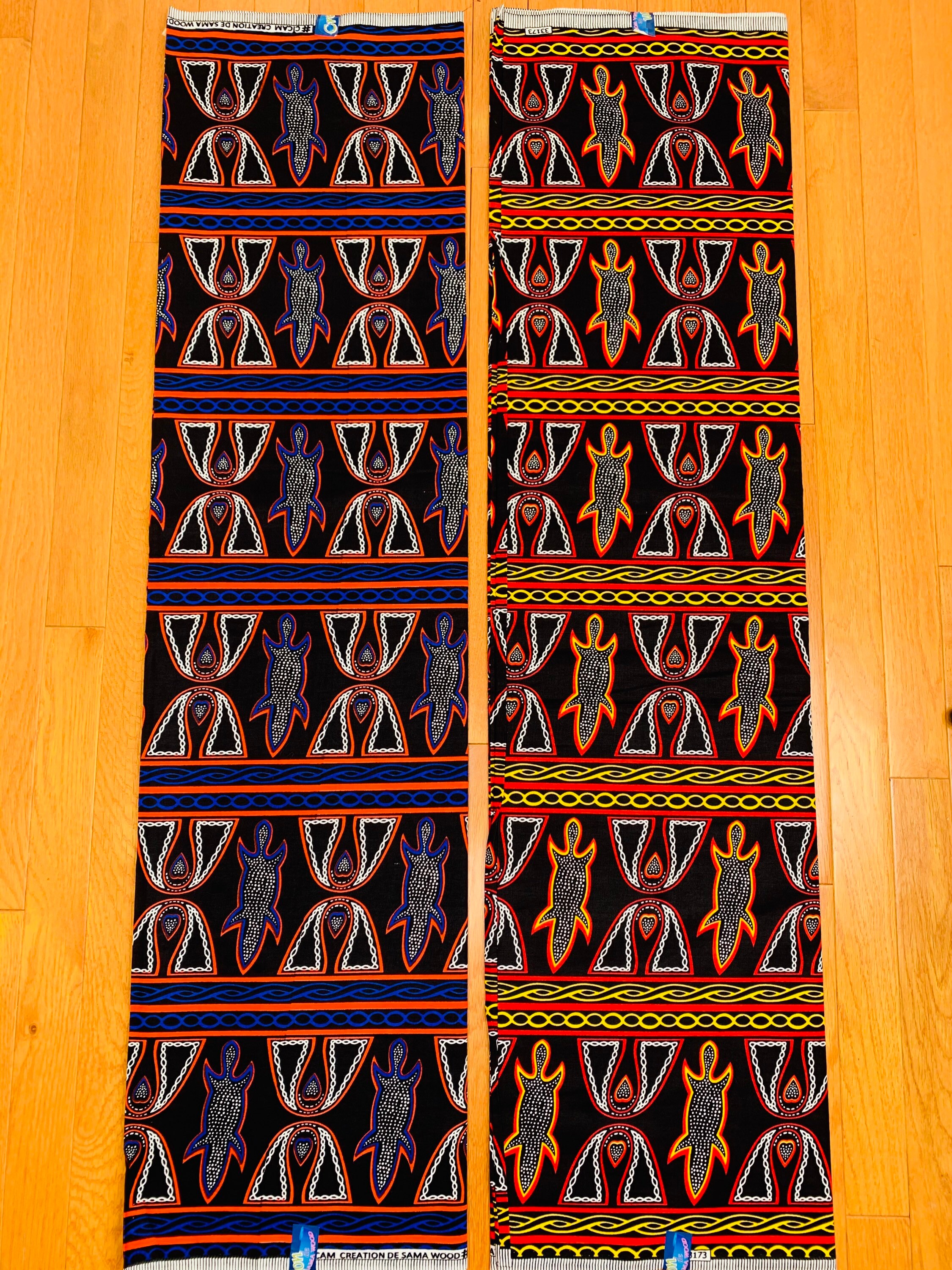 Atoghu Toghu Ankara Fabric by the Yard Boho Upholstery Decor - Etsy UK