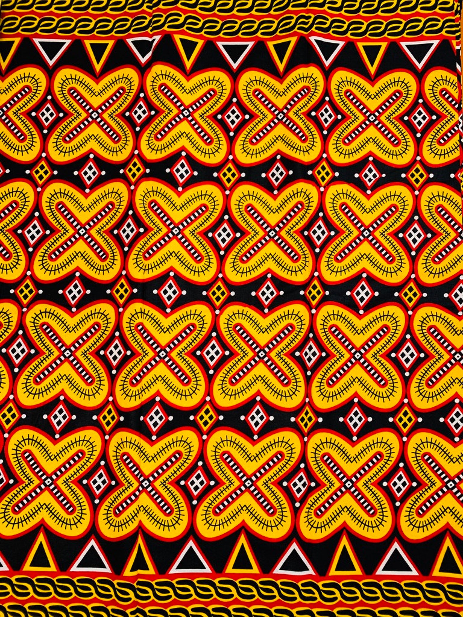 Atoghu Toghu African Print Fabric by the Yard Mud Cloth Print - Etsy