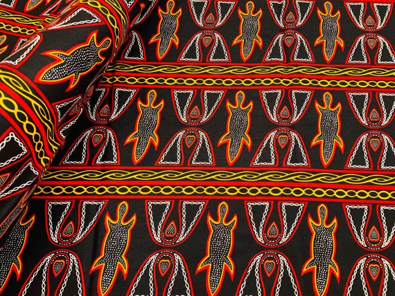 Atoghu Toghu Ankara Fabric by the Yard Boho Upholstery Decor - Etsy UK