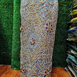 White George Wrapper and Blouse Material African Traditional - Etsy