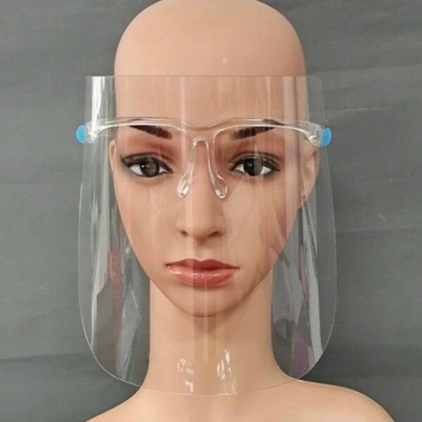 Glasses Face Shield - Etsy