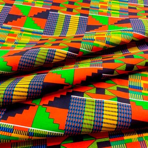 Pink Kente Mask Head Wrap Scarf Bandana, Filter Pocket Washable ...