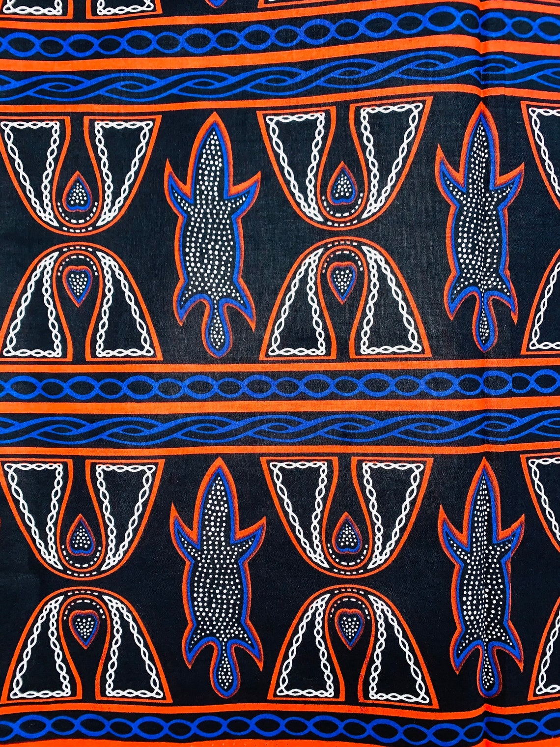 Atoghu Toghu Ankara Fabric by the Yard Boho Upholstery Decor - Etsy UK